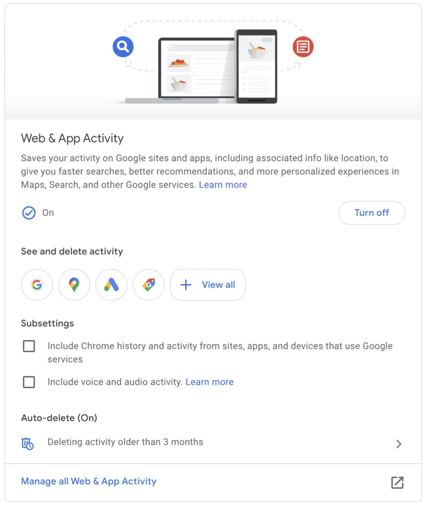 What Is Google Web & App Activity, and Should You Leave It Enabled ...